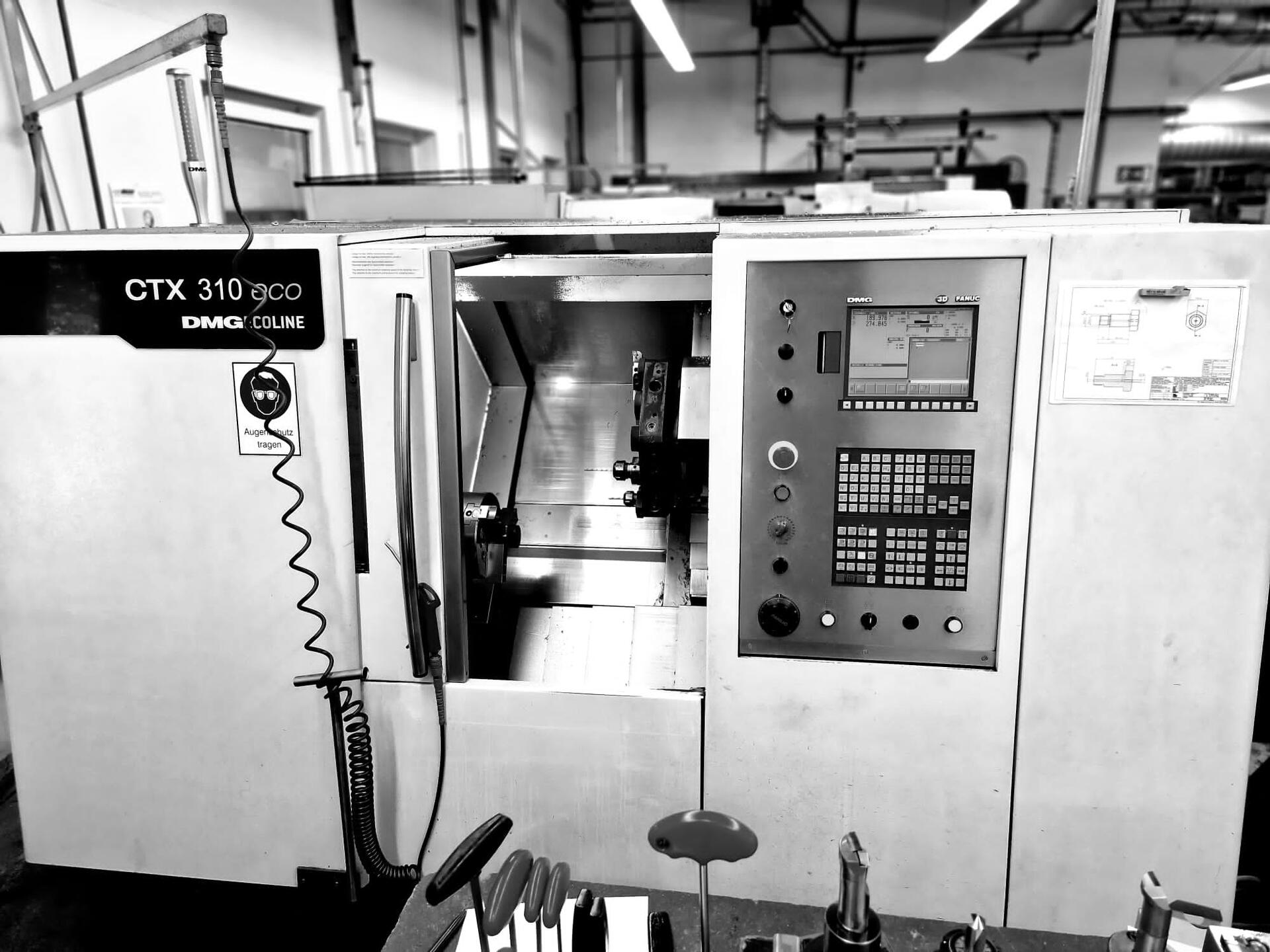 Gildemeister - CTX310 eco V1 - Dilg GmbH // Zerspanungstechnik, CNC Technik, Metallbearbeitung